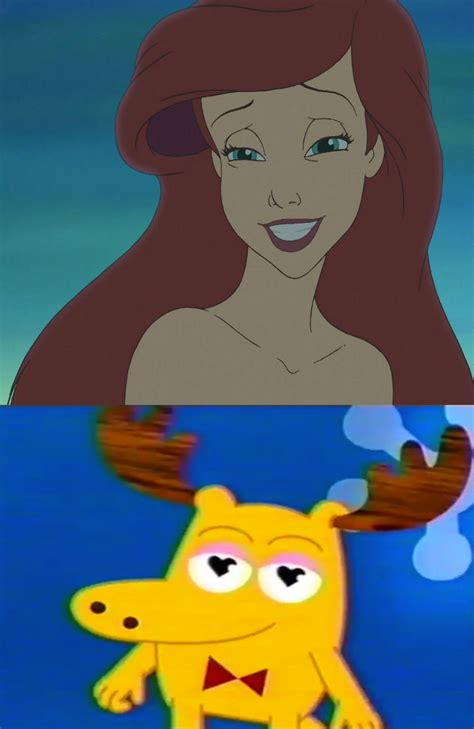 Moose A Moose Is Lovestruck By Ariel By Ehrisbrudt On Deviantart