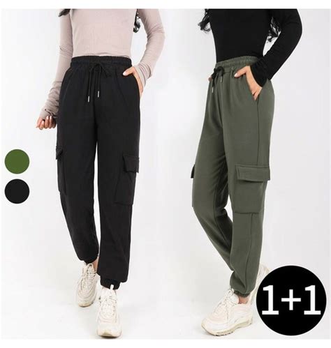 슈퍼맨아웃도어 D겨울여성기모카고팬츠 여자 여성 기모 스판 카고 조거 밴딩 따뜻한 포켓 티몬