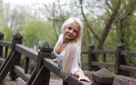 Wallpaper 1920x1080 Px Blonde Deck Chairs Katerina Kozlova Long Images