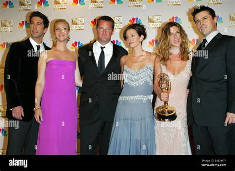 Sep 22 2002 Los Angeles Ca Usa Cast Of Friends At The 54th Annual