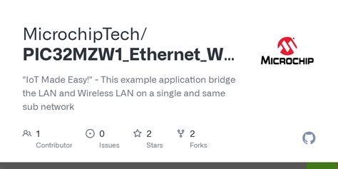 GitHub MicrochipTech PIC MZW Ethernet WIFI Bridge IoT Made Easy This Example