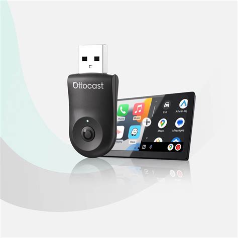 Ottocast Mini Wireless Carplay And Android Auto Adapter Plug And Play
