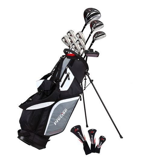 Buy Precise M5 Mens Complete Golf Clubs Package Set Includes Titanium Driver Ss Fairway Ss