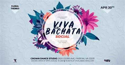 Viva La Bachata Social Tysons Ballroom Mi Gente Salsa Bachata Zouk Kizomba Dance Community