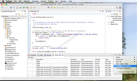 Wyświetlanie Wybranych Zadań W Widoku Tasks Eclipse Wiedza Na Plus