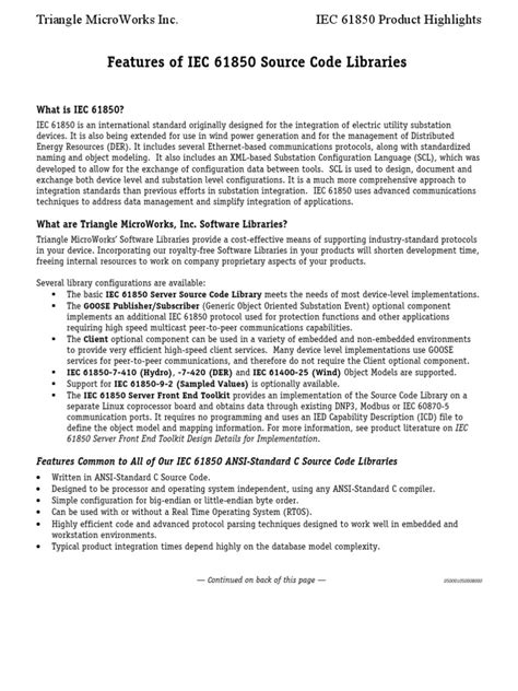 Iec 61850 Source Code Libraries Pdf Application Programming Interface Communications Protocols