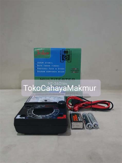 Promo Multitester Analog Avometer Analog Multimeter Mt360trn Joker