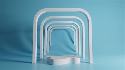 Premium Photo Abstract Background Primitive Geometric Shapes 3d Rendering