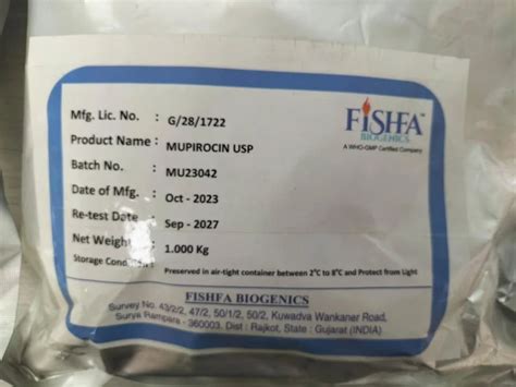 Mupirocin Usp At Best Price In Baddi By Precious Drug Centre Id 2853332917530