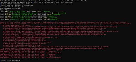 Npm Unable To Run Angular Project Angular 6 Stack Overflow