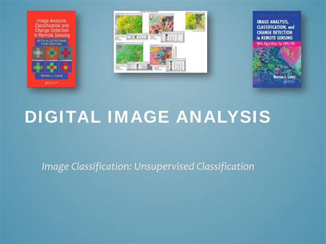 pdf digital image analysis · classification of multispectral data is