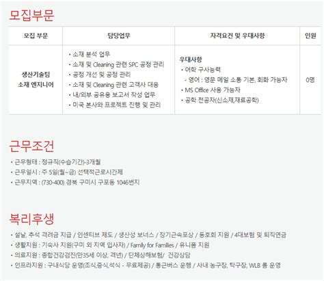 쿠어스텍코리아유 소재 엔지니어 채용 공모전 대외활동 링커리어