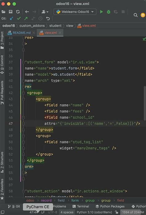 Odoo 16 Conditional Based Invisible Fields Using Attrs Invisible Shorts Youtube