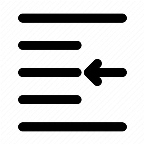 left indent text edit arrow editor tool icon download on iconfinder