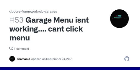 Garage Menu Isnt Working Cant Click Menu Issue Qbcore Framework Qb Garages GitHub
