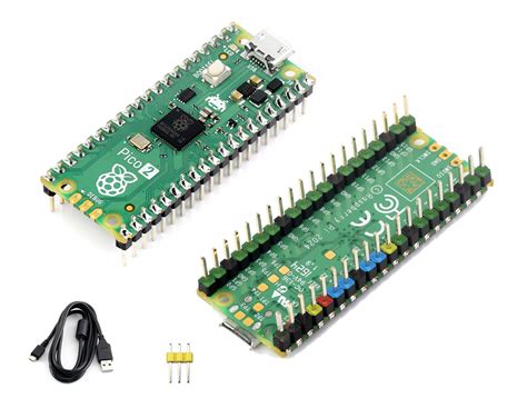Pico 2 Pre Soldered Ssf20 Color Coded Header Compatible Raspberry Pi Pico 2 Microcontroller