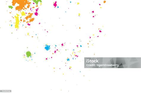 추상 폭발입니다 수채화 잉크 흰색 절연의 구름에에서 잉크 스프레이 추상 배너 페인트 거리에 대한 스톡 벡터 아트 및 기타 이미지