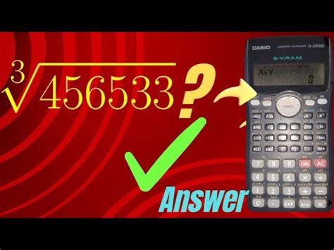 How To Do CUBE ROOT On A Scientific Calculator YouTube