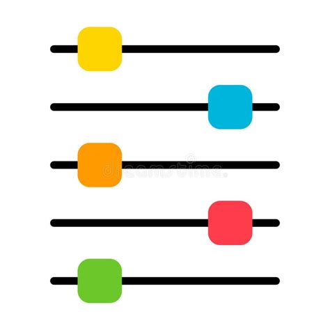 Volume Mixer Control Icon Filter Sound Symbol Button Switch Sign