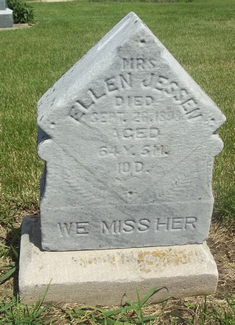 Ellen Jessen 1834 1898 Mémorial Find A Grave