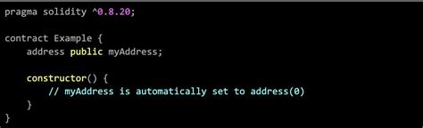 What Is Address0 In Solidity