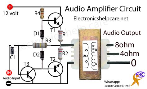 Audio Amplifier Circuit Electronics Help Care
