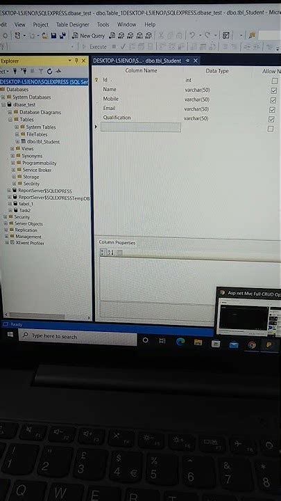 Aspnet Mvc With Database Entity Framework Edmx And Model Class💯👆💻