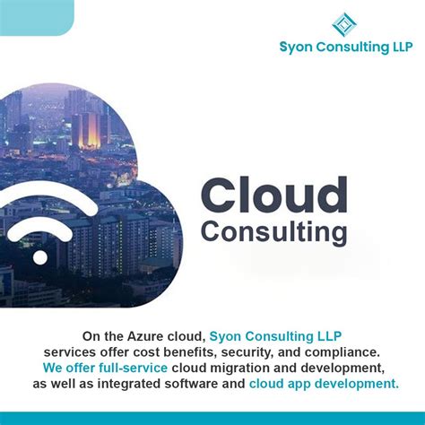 Syon Consulting Llp On Linkedin Cloudconsulting Cloudcomputing