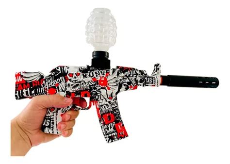 Pistola De Hidrogel Mini Ak 47 Rifle De Gel Electrica Meses Sin Interés