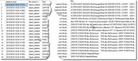 Checking For Database Drift Using Extended Events And Sql Monitor Redgate