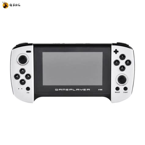 X18 Handheld Game Console 4 3 Inch HD Dual Joystick Retro Video Game Shopee Brasil