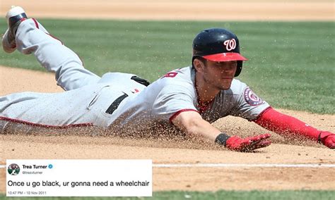 Nationals Trea Turner Apologizes For Racist And Homophobic Tweets Daily Mail Online