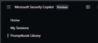 Using Promptbooks In Microsoft Copilot For Security Microsoft Learn