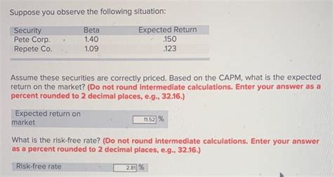 Solved Suppose You Observe The Following Situation Assume