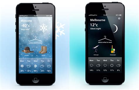 50 Weather App UI Design For Your Inspiration