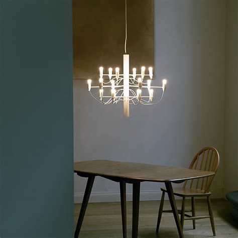 Flos A1351009 2097/18 white люстра подвесная купить по цене 159800 руб ...