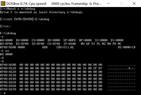 Dosbox的安装及其运行和基本命令的使用（内附下载链接） Mast丶轩 博客园