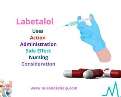 Labetalol Uses Action Administration Side Effect Nursing Consideration By Nurses Note Nurses Note