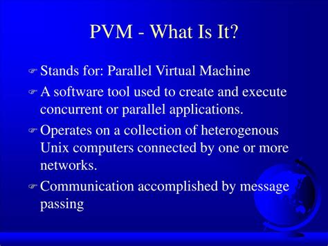 PPT PVM PowerPoint Presentation Free Download ID 3366654
