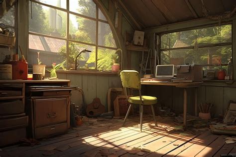 Premium Photo Workspace With A Computer