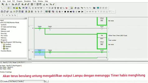 Lampu Lalu Lintas Otomatis Plc Youtube