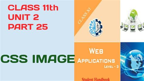Class 11th Web Applicationunit2part25web Development Using Html And Css Youtube