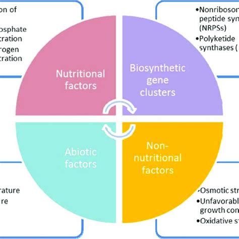 1 Factors Effecting Microbial Secondary Metabolite Production Download Scientific Diagram