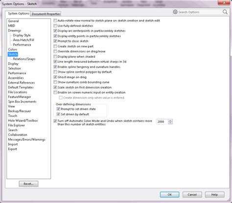 SOLIDWORKS TECH TIP SOLIDWORKS Sketch System Options That Will Save You Time CATSOLUTIONS