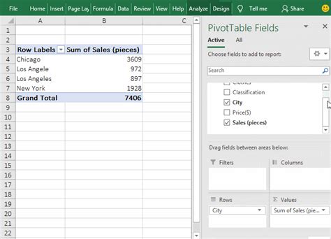 How To Create A Pivot Table In Excel15 Examples With Distinct Count