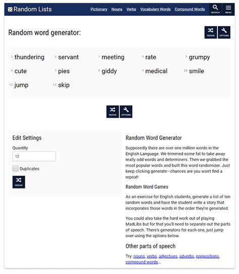 Random Word Generator