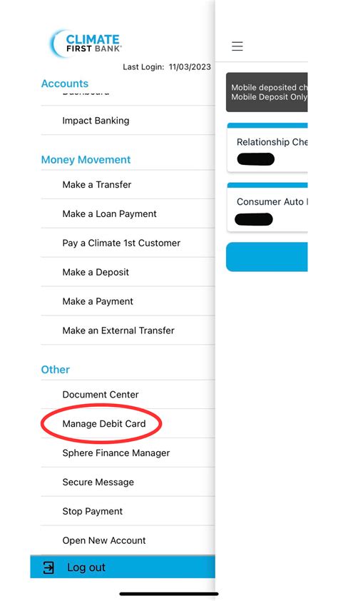 Managing Debit Cards