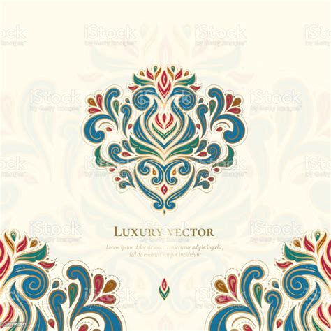 흰색 배경에 고급 패턴 벡터 만다라 템플릿 황금 디자인 요소 전통 터키어 인도 모티브 직물과 직물 벽지 포장 또는 원하는 아이디어에 적합합니다 곡선에 대한 스톡 벡터 아트