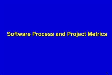 Ppt Software Process And Project Metrics Powerpoint Presentation Free Download Id5640070