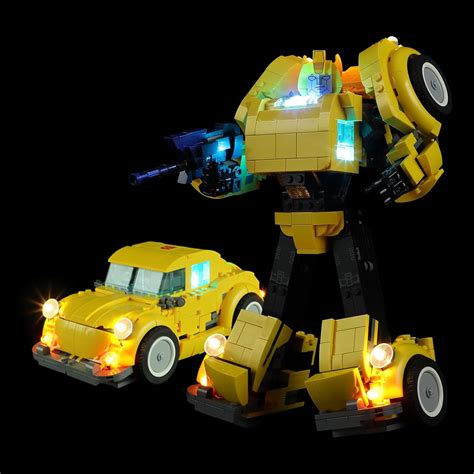 Yeabricks Led Light For 10338 Icons Bumblebee Building Blocks Model Building Set